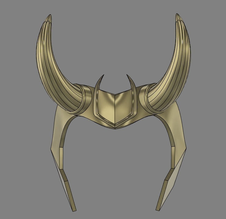 STL file Loki Crown・Model to download and 3D print・Cults