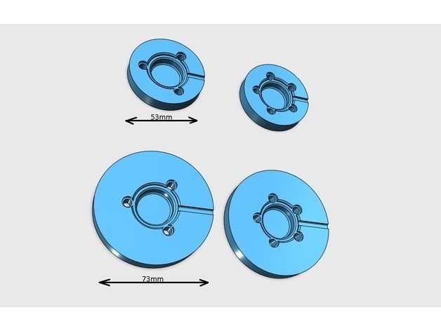 Free STL file Simple LED Base for lamp shades・Model to download and 3D ...