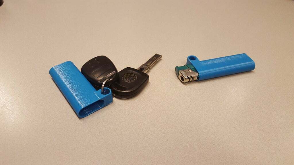 Free STL file Lighter Holder Round・3D printing idea to download・Cults