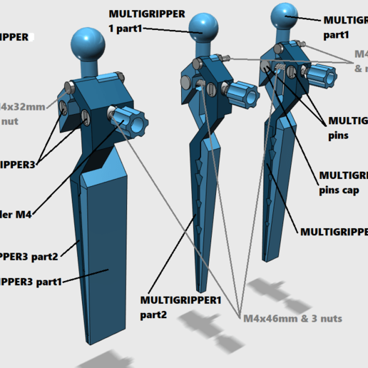 Download STL file Universal Arm • 3D printable template ・ Cults