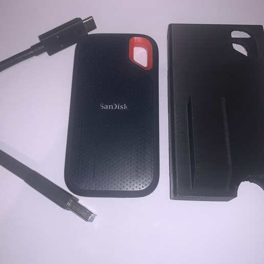 Download free 3D print files Case for Sandisk Extreme portable SSDs ・ Cults