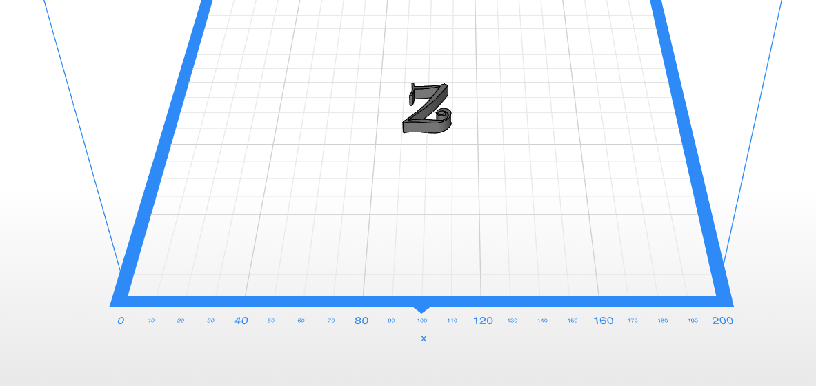 STL file Letter Z・Template to download and 3D print・Cults