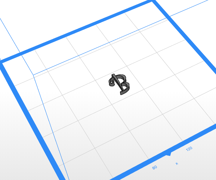 STL file Letter B 🏫・3D print design to download・Cults