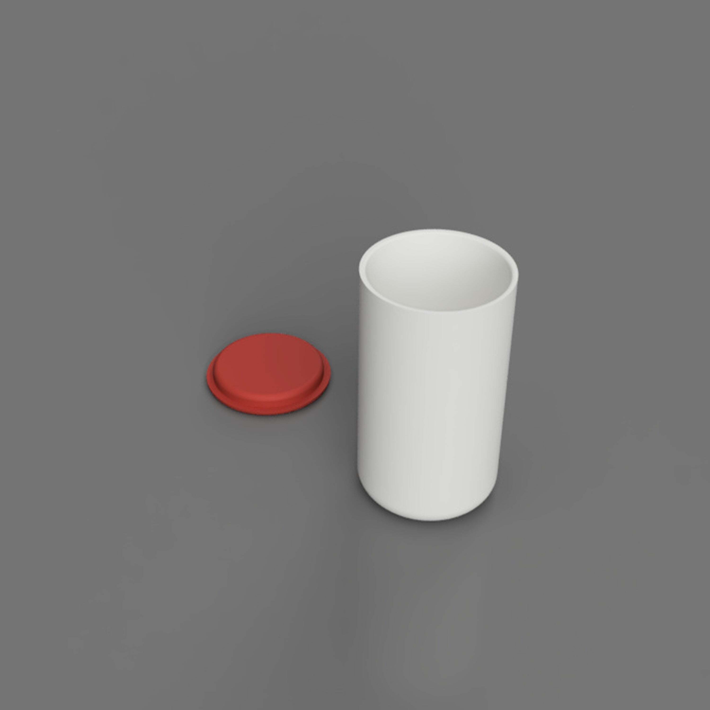 STL file Rounded Container With Lid・Design to download and 3D print・Cults