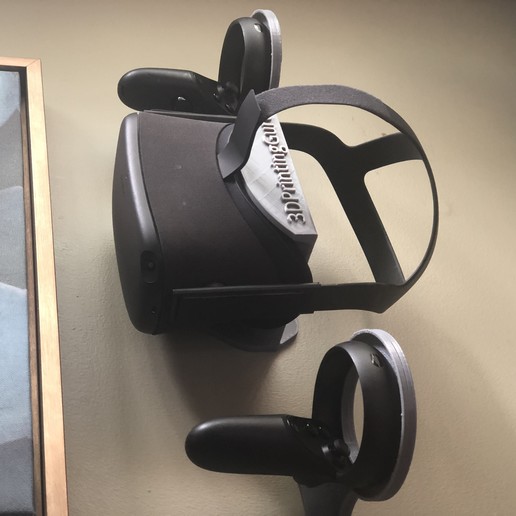 Download STL file Oculus Quest Wall Mount • 3D printing template ・ Cults