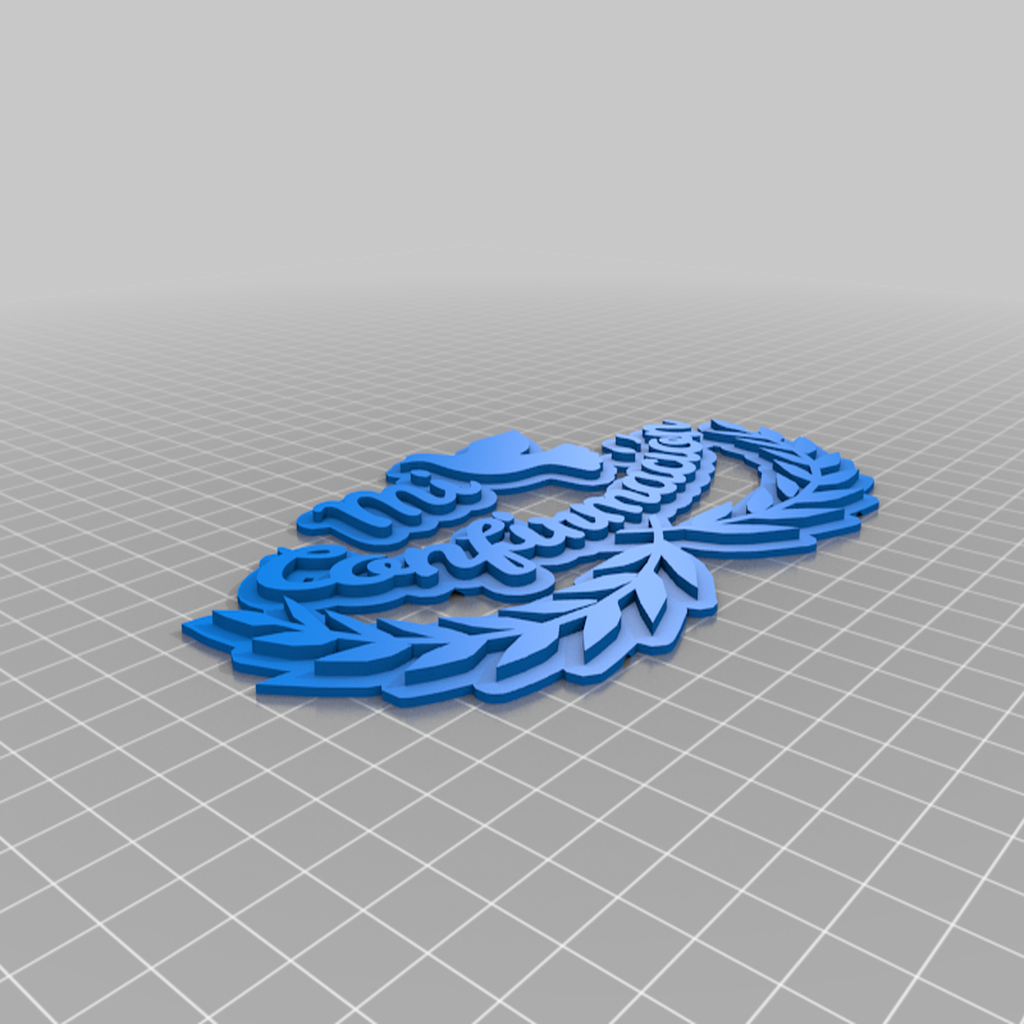 Free STL file My Confirmation・3D print object to download・Cults