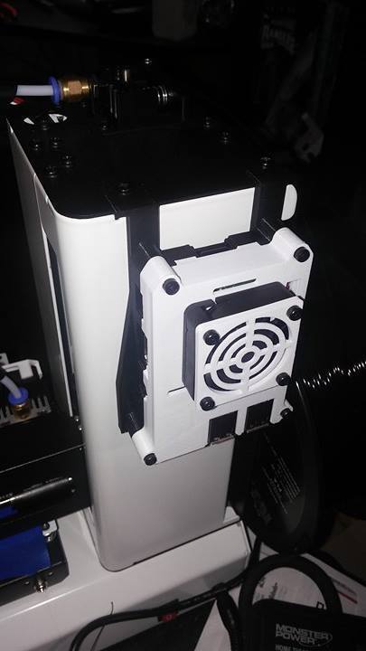 Archivo STL gratis Monoprice Select Mini Raspberry Pi 3 Mount ...