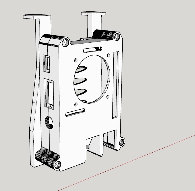 Archivo STL gratis Monoprice Select Mini Raspberry Pi 3 Mount ...