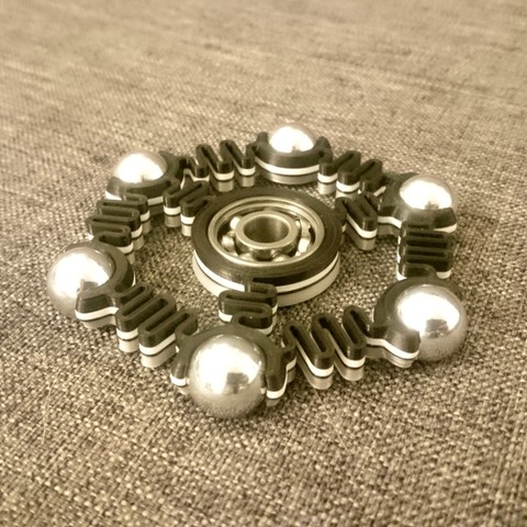 Download free 3D printing designs Flexi Fidget Hand Spinner ・ Cults