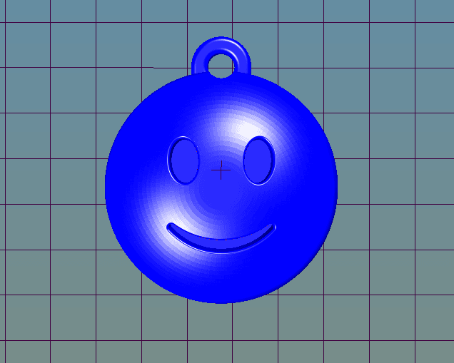 Free STL file Simple Emoji keychain・Template to download and 3D print・Cults