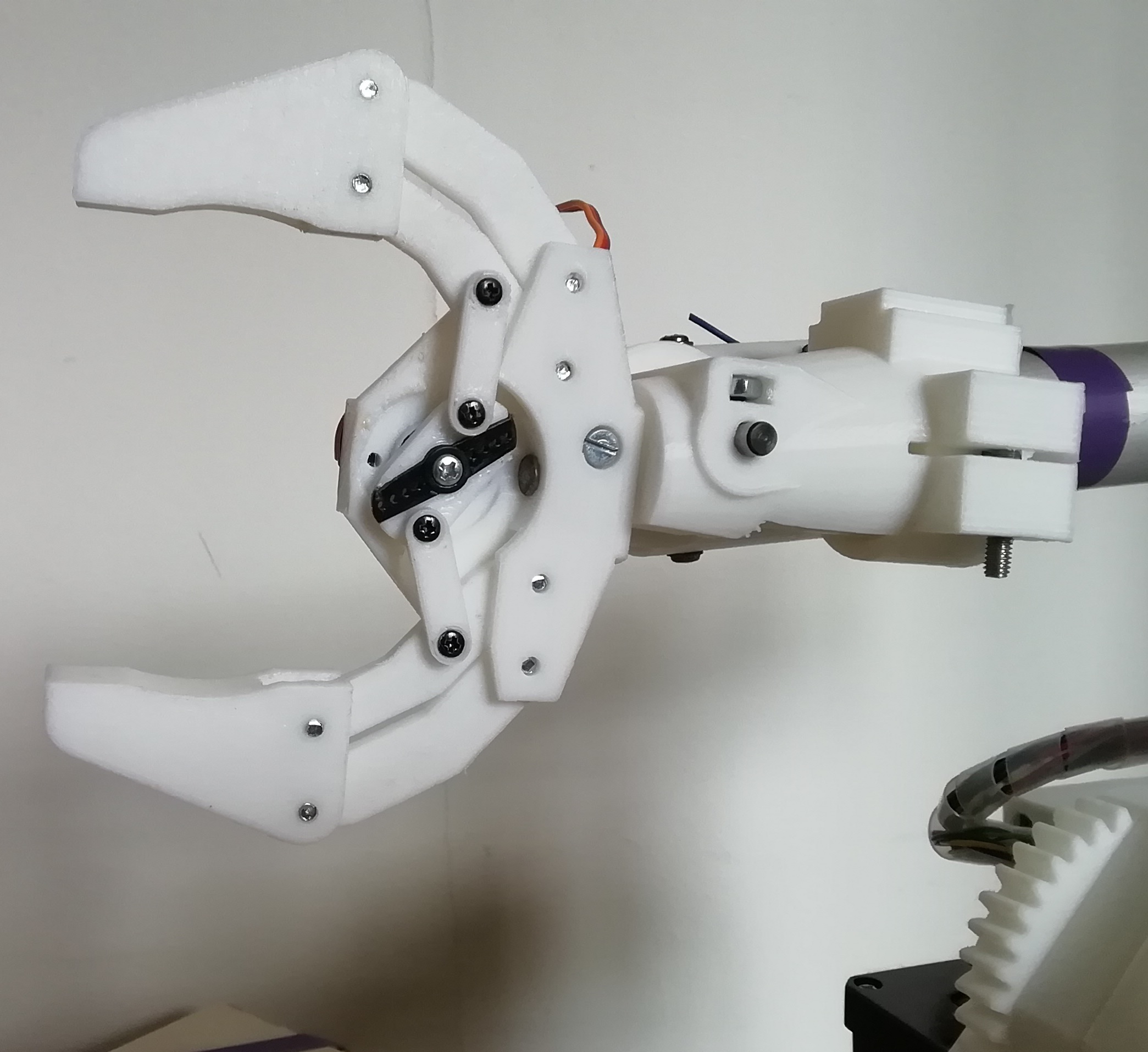 Télécharger fichier STL gratuit Bras robotisé Arduino 6 axes • Objet à ...