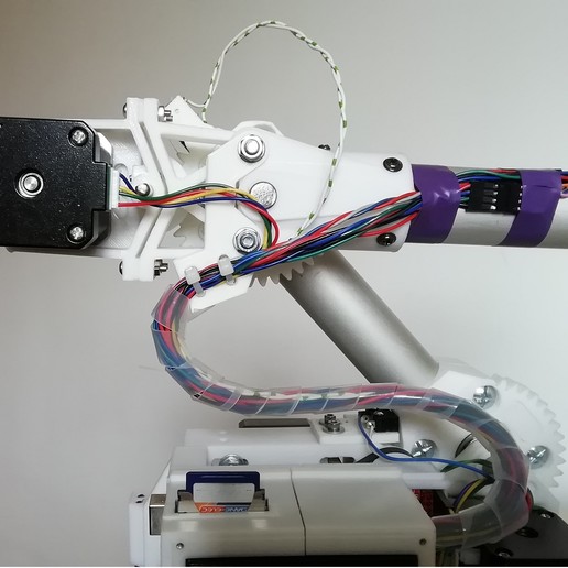 Télécharger fichier STL gratuit Bras robotisé Arduino 6 axes • Objet à ...