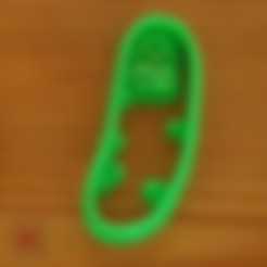 Download STL file Cookies cutter - Pickle Rick • 3D printer design ・ Cults