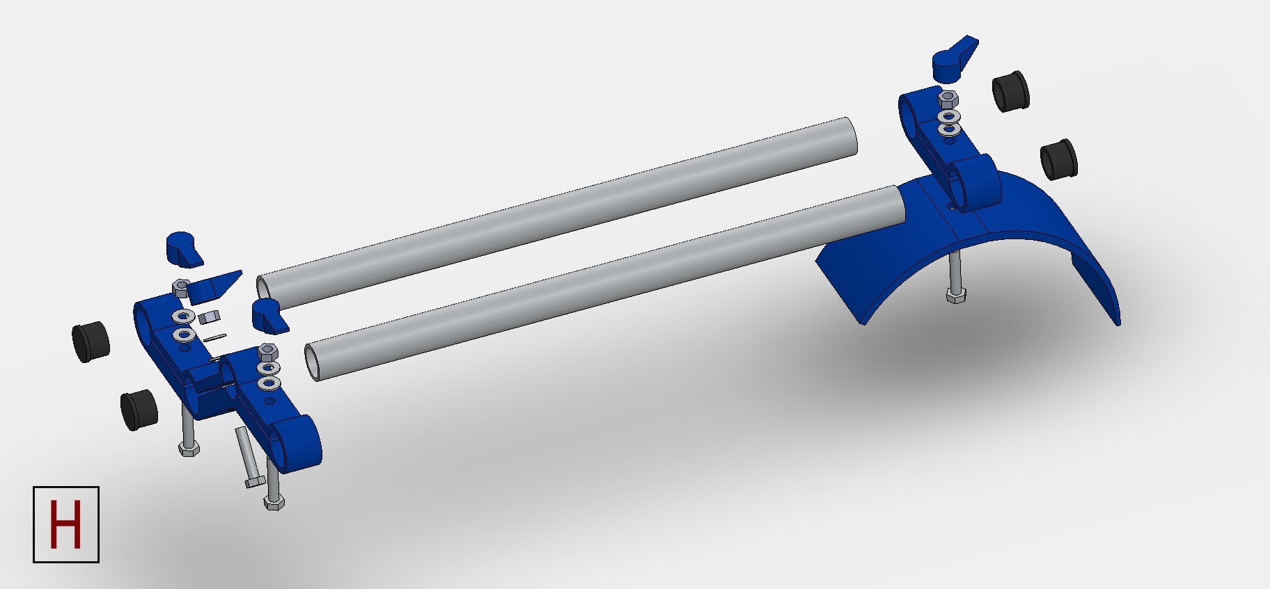 Free STL file Shoulder rig 📷・Object to download and to 3D print・Cults