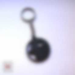 Download 3D print files Star Wars - Death Star key fob ・ Cults