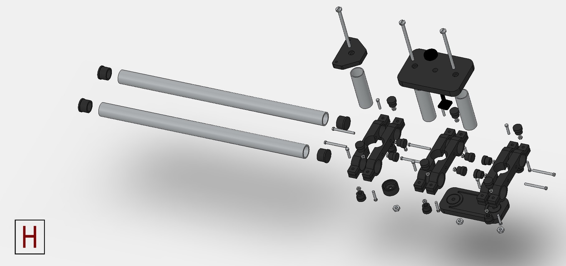 Free STL file Shoulder rig 📷・Object to download and to 3D print・Cults