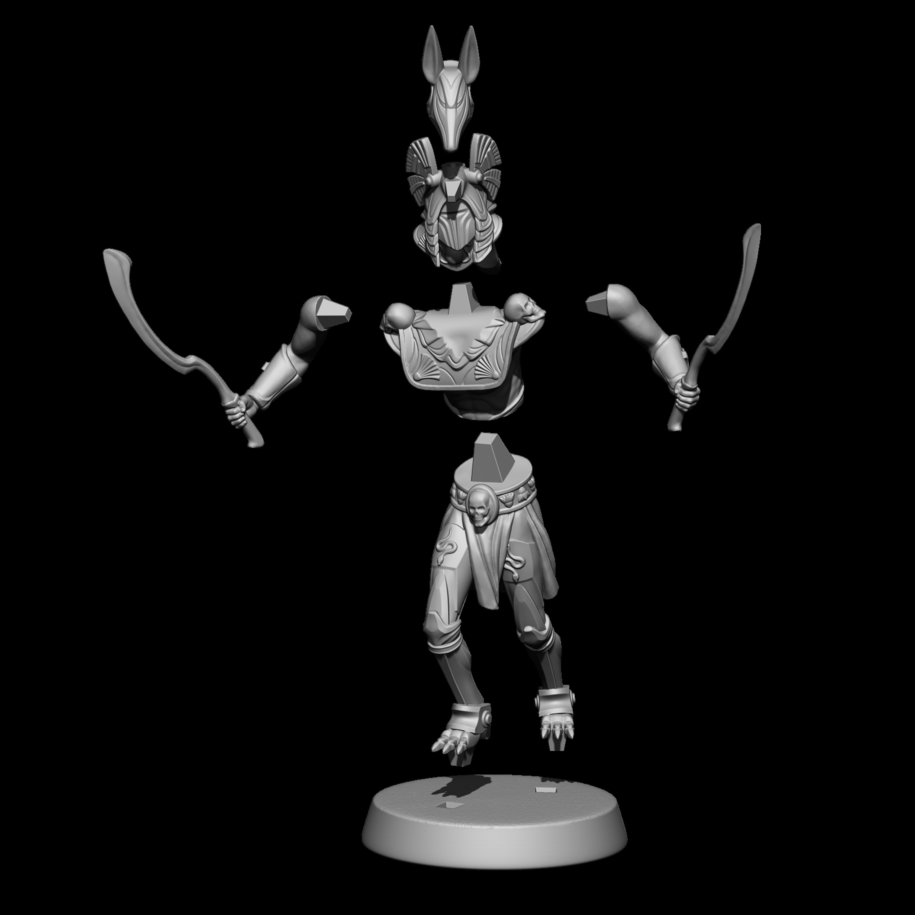 STL file ANUBIS 👹・3D printable model to download・Cults