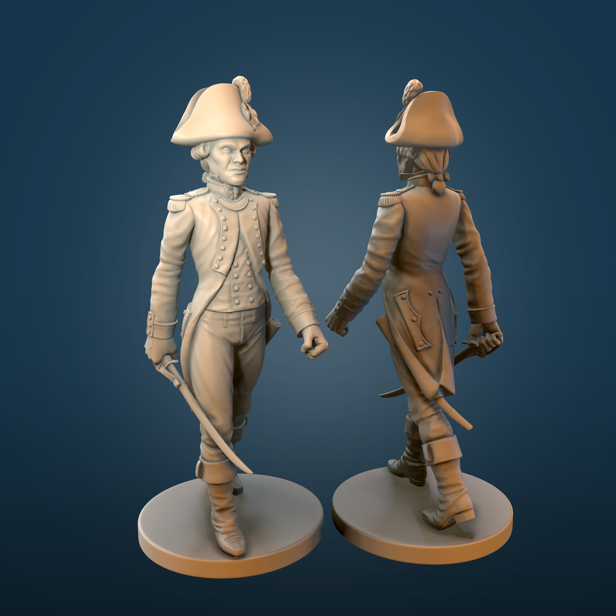 STL file French napoleonic infantry 1804-1807 🫡・3D printer model to ...