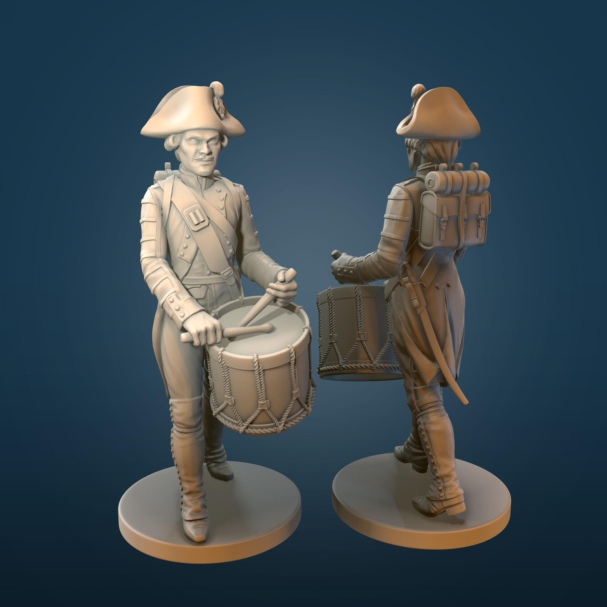 STL file French napoleonic infantry 1804-1807 🫡・3D printer model to ...