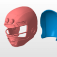 Download STL power rangers turbo red ranger helmet stl file ・ Cults