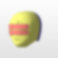 Download 3D printing designs power rangers zeo yellow ranger helmet stl ...