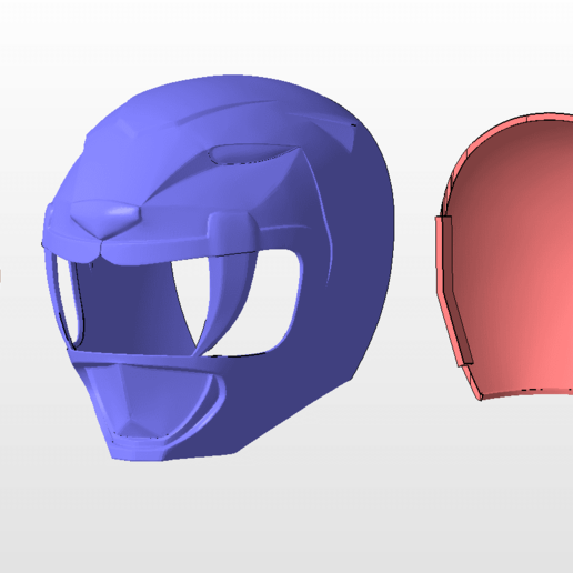 Download 3D printing designs power rangers mmpr yellow sentry ranger ...