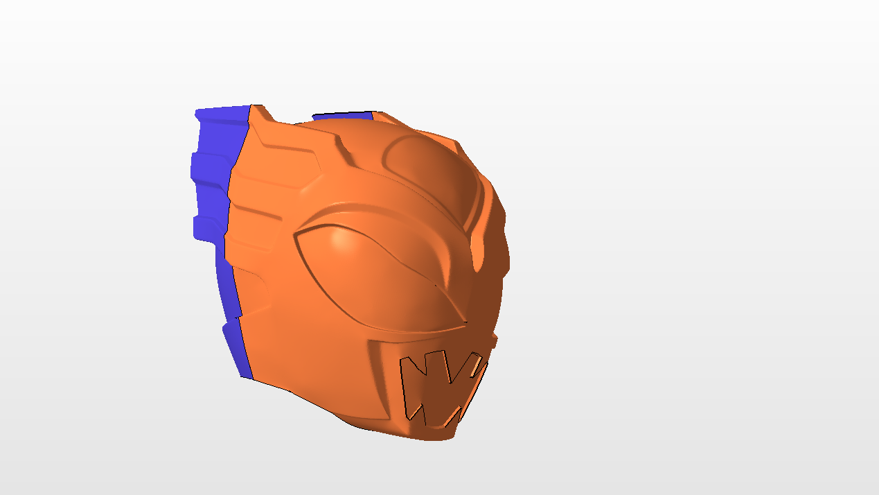 Fichier STL power rangers inspace psycho suit with helmet stl file・Plan ...