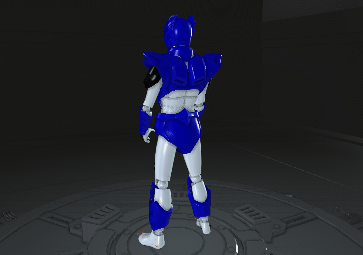 STL file power rangers inspace psycho suit with helmet stl file 🪖・3D ...