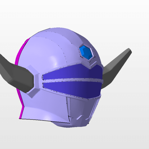 Download STL file power rangers lost galaxy magna defender helmet stl ...