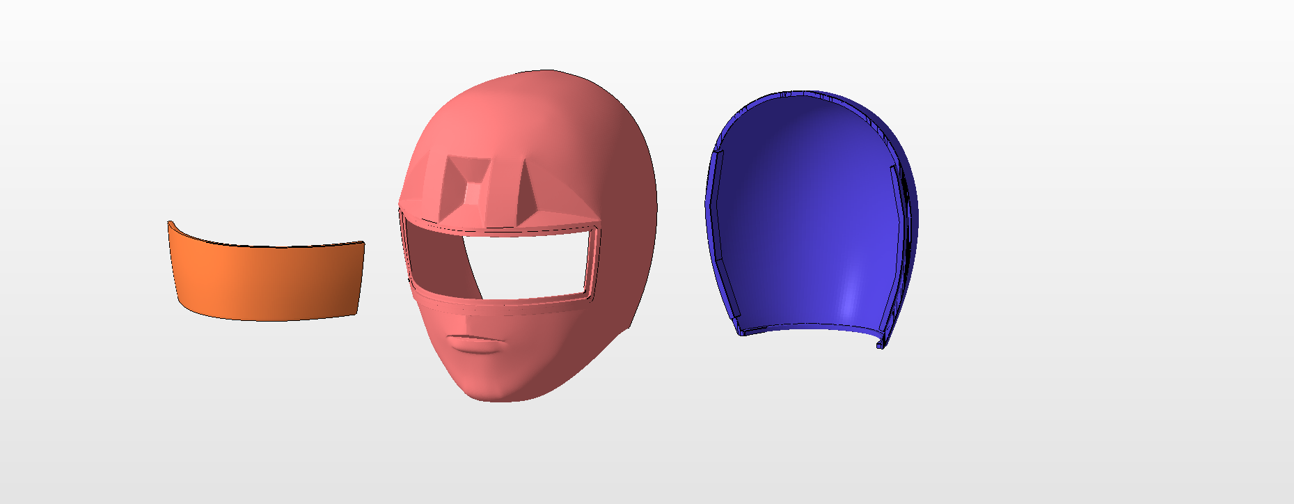 STL file power rangers zeo green ranger helmet stl file for 3d printing ...