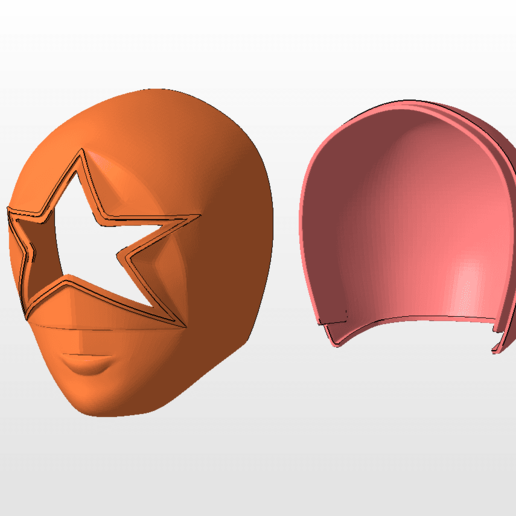 Download 3D printing templates power rangers zeo red ranger helmet stl ...