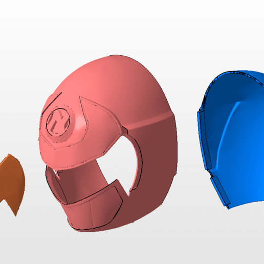 Download STL power rangers mmpr ninjor ninjaman helmet stl file ・ Cults