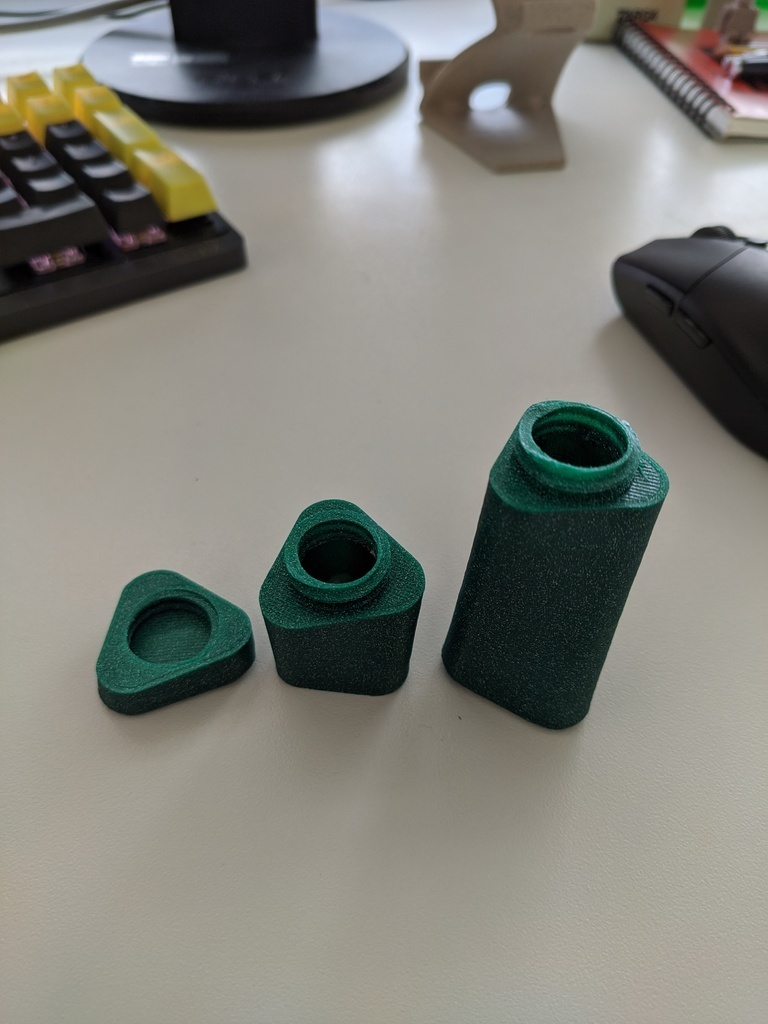 Free 3D file Bone shaped pill container - 3 part・3D print model to ...