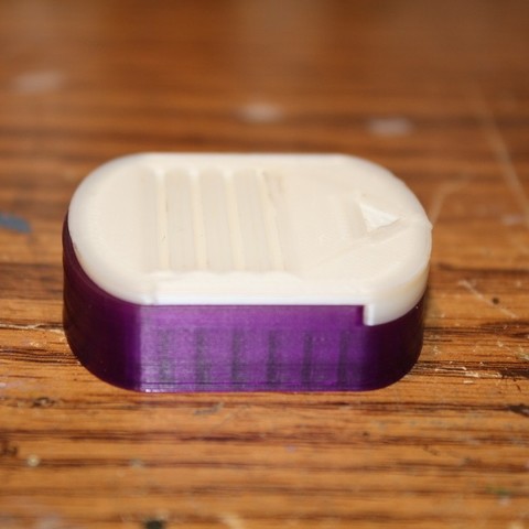 Download free 3D printing files Pill Box with Magnets - Enlarged ・ Cults