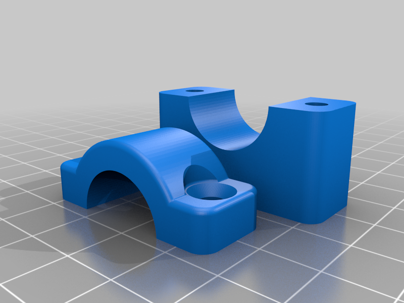 Free STL file 0.75" ( 3/4" ) Conduit Pipe Clamp 🗜️・3D printable object ...