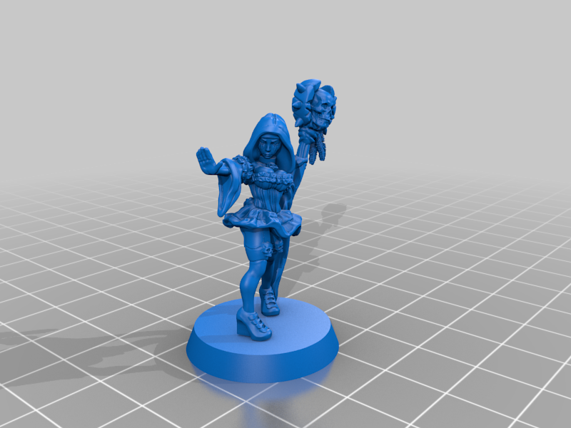 Free STL file the Summoner - 28mm・3D print model to download・Cults