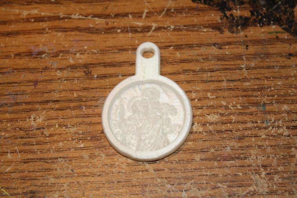 Free STL file Saint Christopher Medallion Lithophane・3D printer model ...