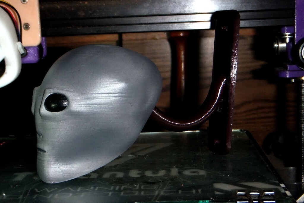 Free STL file Alien Head Hat Hook・Design to download and 3D print・Cults