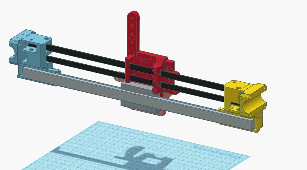 Free 3D file Hypercube Linear Rail X Axis 🧞‍♂️・3D printer model to ...