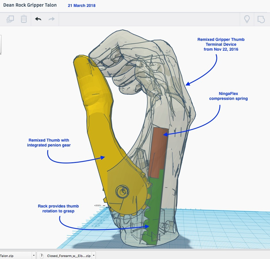 Free 3D file Gripper Talon・3D printer model to download・Cults