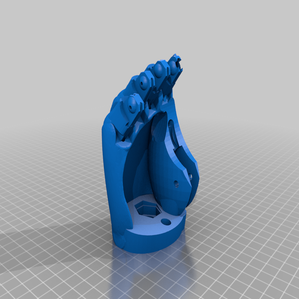 Free 3D file Forefinger Gripper Hand ・3D printer model to download・Cults