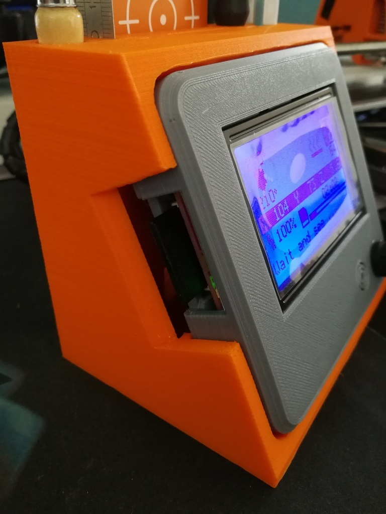 Free 3D file Support écran discoeasy200 🧞‍♂️・3D printer model to ...