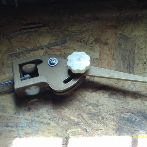 3D printer SHARPENING GUIDE FOR GOUGES TO TURN • made with Dagoma ...