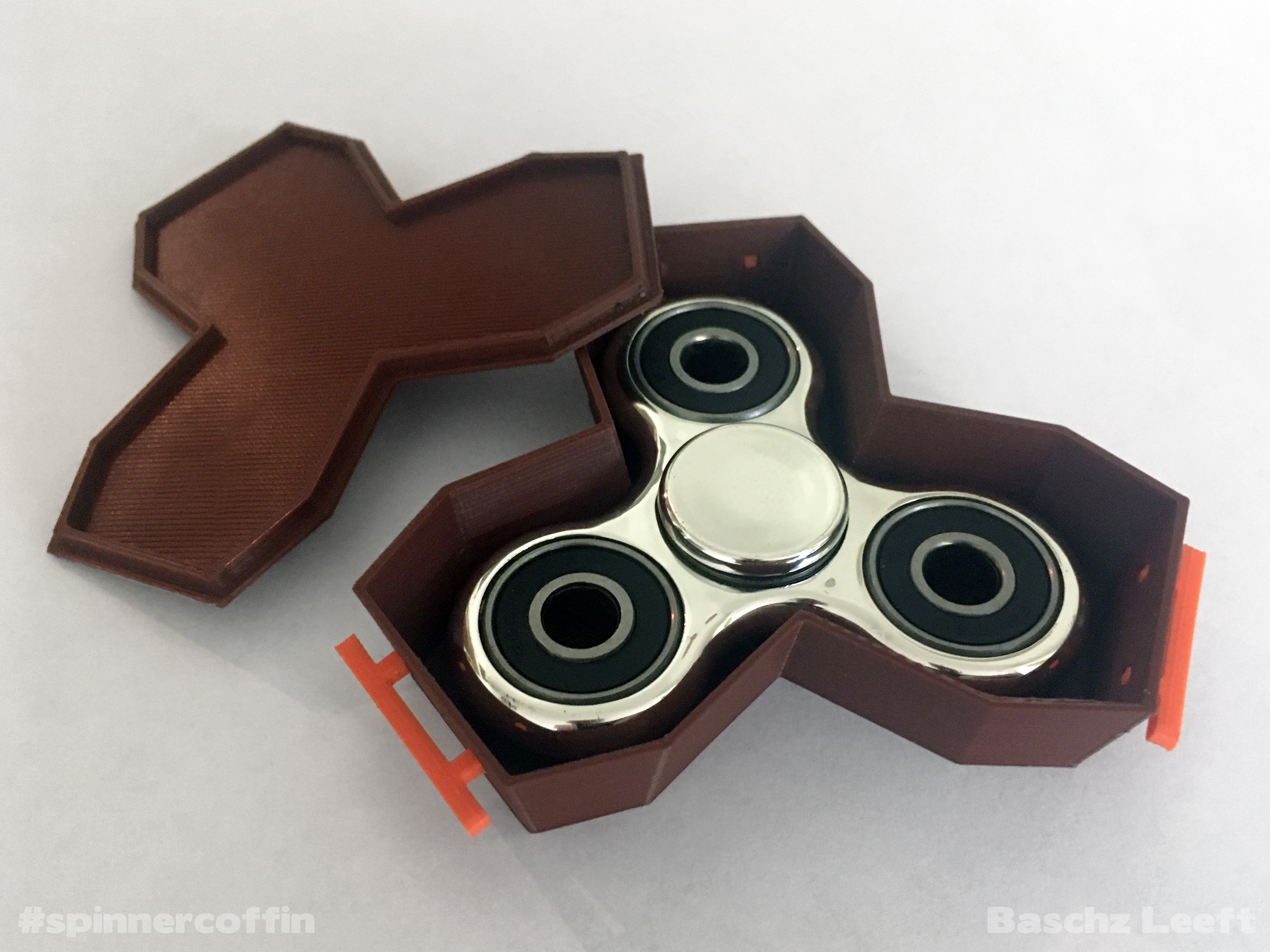 Free STL file SPINNER COFFIN - Accommodating the Death of Fidget ...