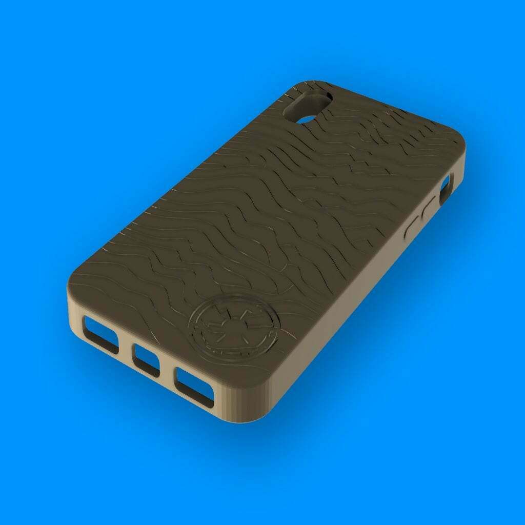 Free STL file Mandalorian | Beskar Steel iPhone X Case・3D printable ...