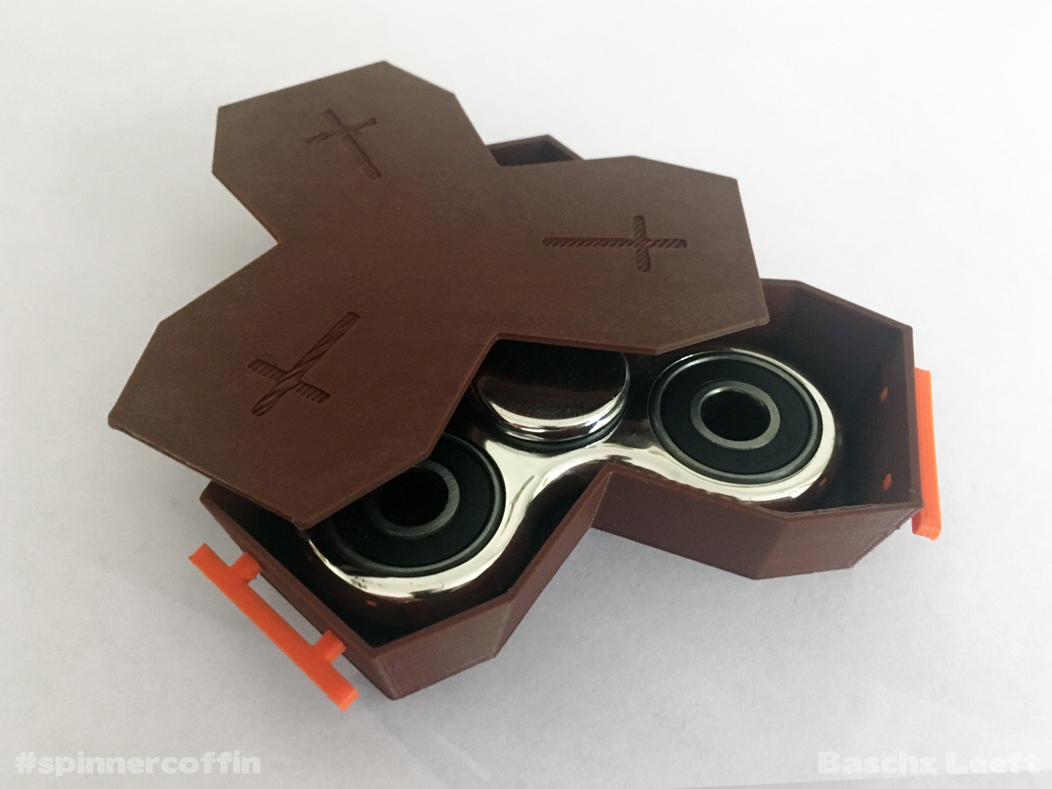 Free STL file SPINNER COFFIN - Accommodating the Death of Fidget ...