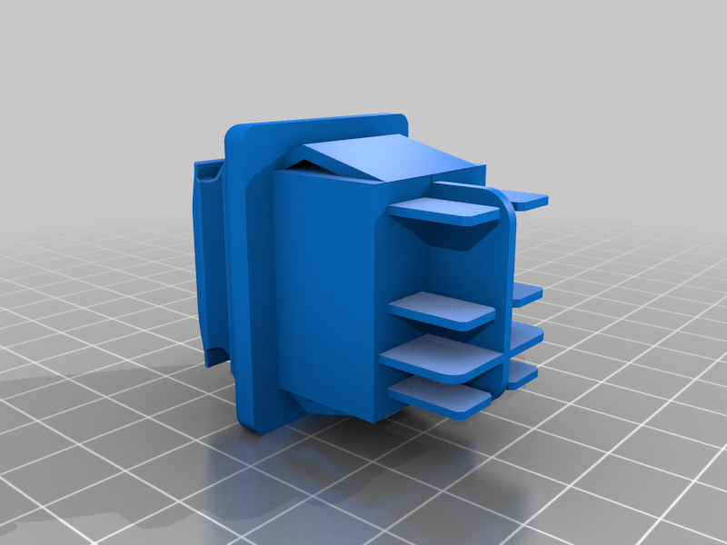 Бесплатный STL файл Кулисные переключатели T85・Модель для загрузки и 3D ...