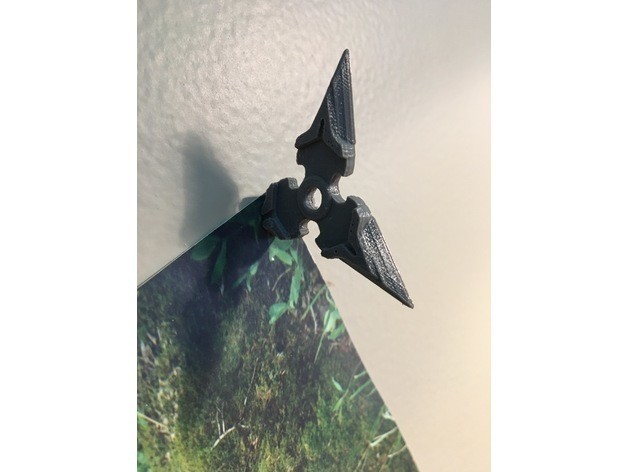 Free STL file Genji Shuriken Pin!・Template to download and 3D print・Cults