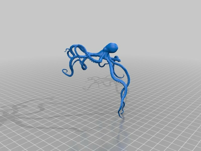 Free STL file octopus monster 🐙・3D printing idea to download・Cults