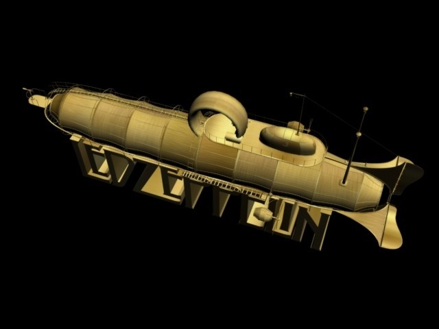 Fichier STL PENDENTIF LED ZEPPELIN・Plan pour imprimante 3D à ...